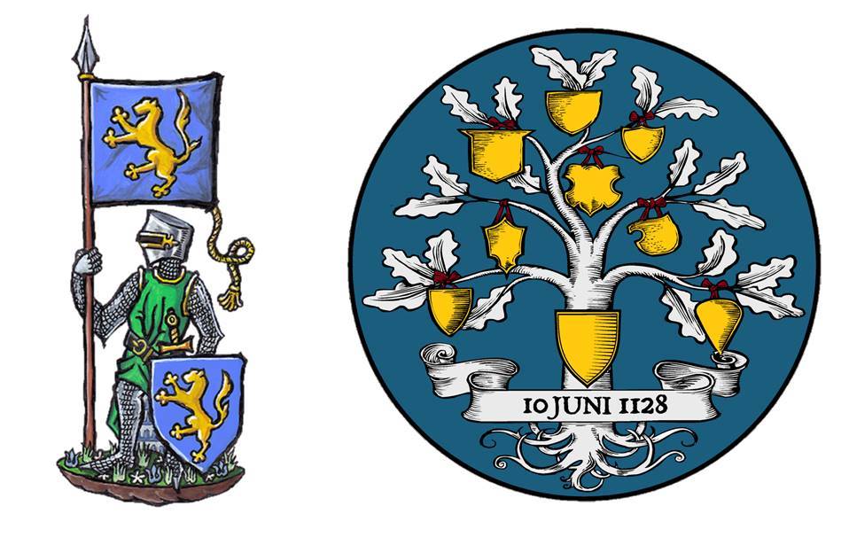 Lew i dąb. Herb Międzynarodowego Dnia Heraldyki. – HERBY Z BLISKA